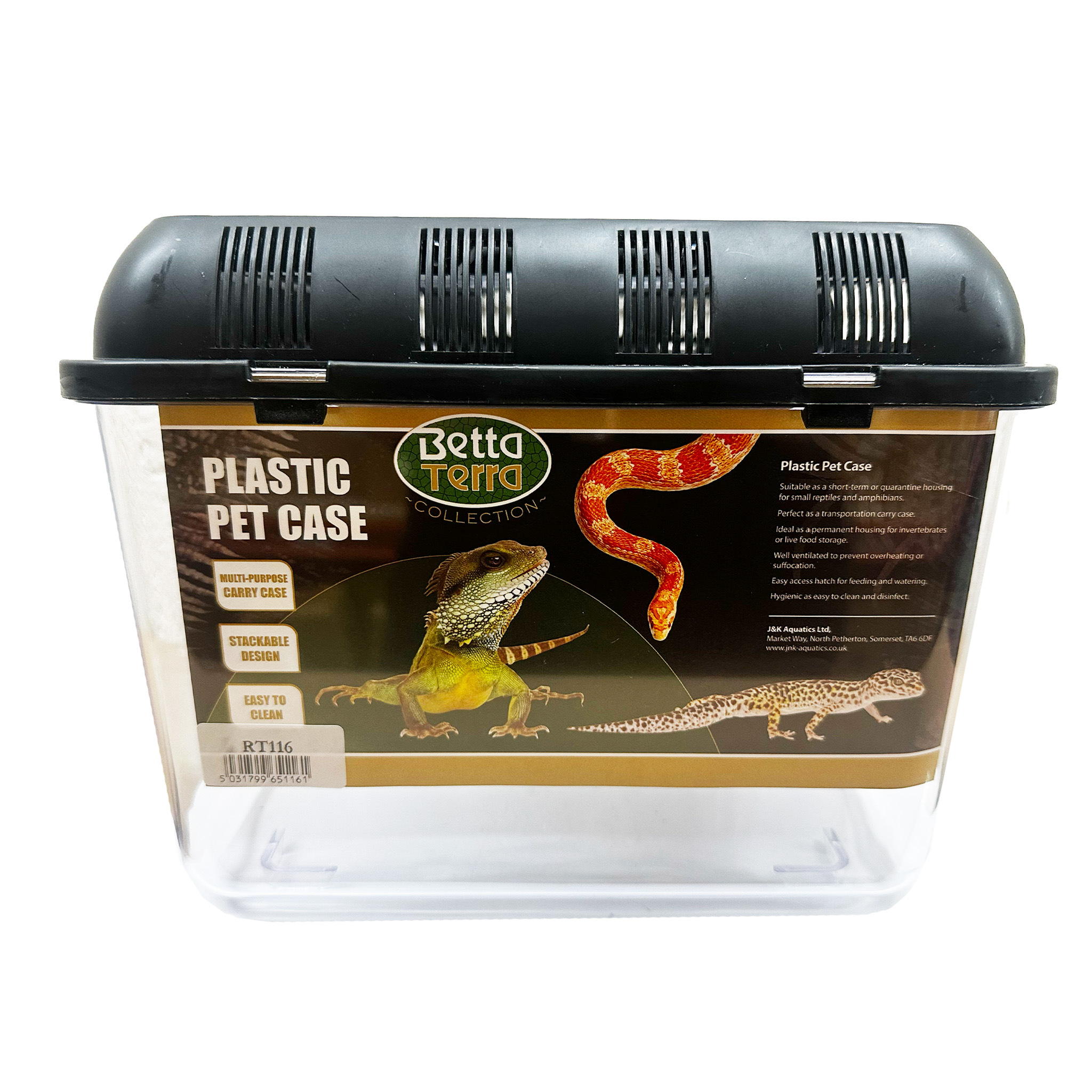 Betta Terra Plastic Pet Case 26cm x 26cm x 20cm - Betta Products